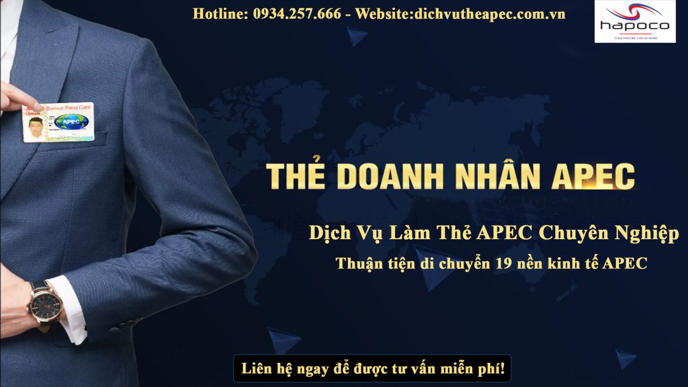 Chi phí làm thẻ APEC chi tiết nhất