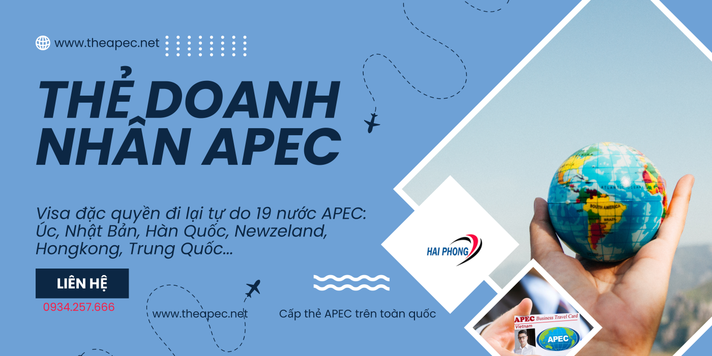 Dịch vụ tư vấn cấp mới Thẻ APEC toàn quốc
